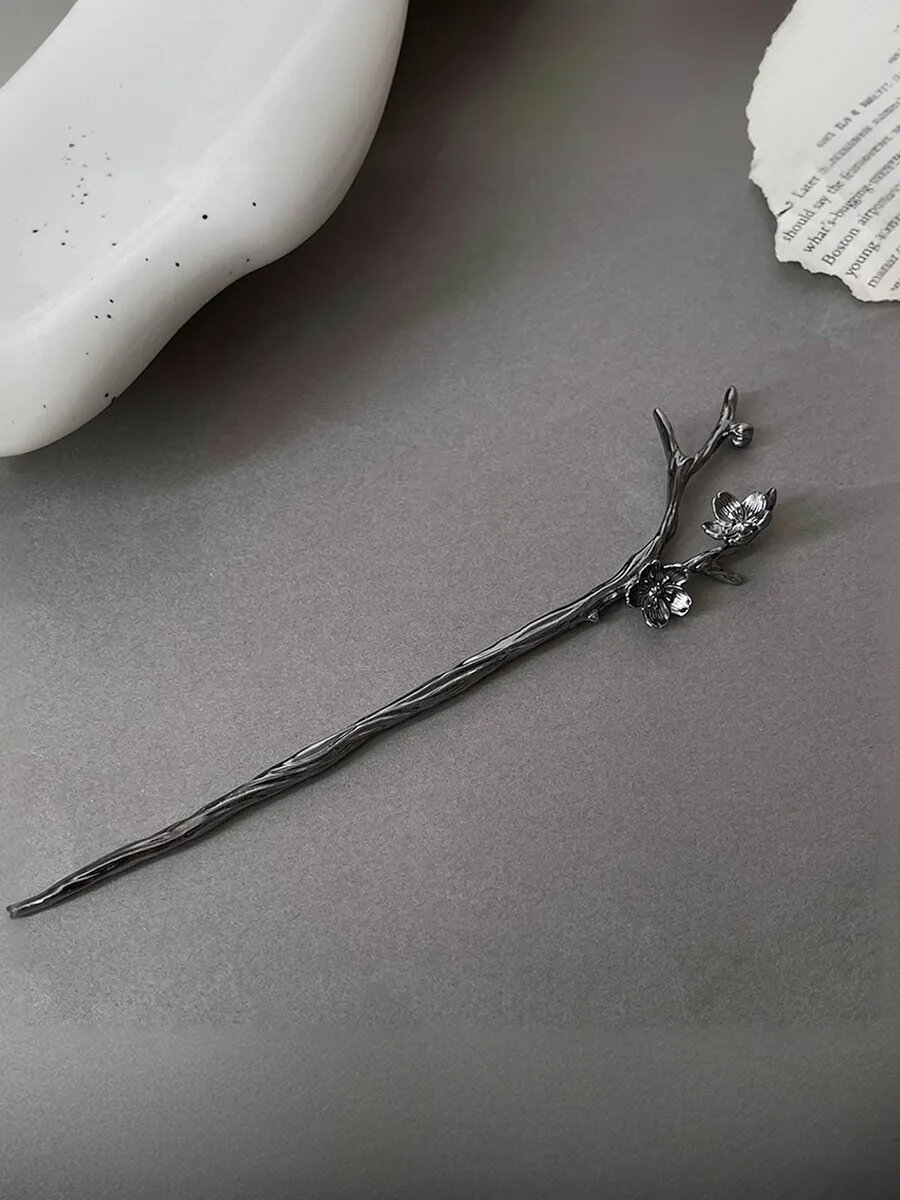 Заколка шпилька для волос Dark Brunch китайская палочка