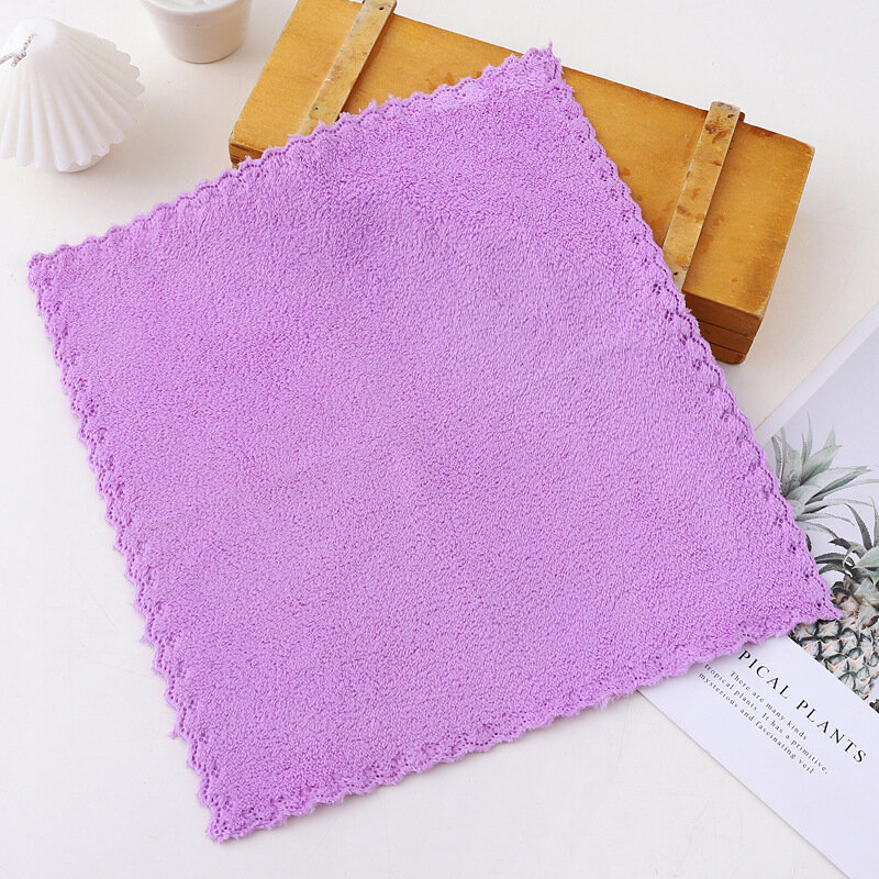 Коралловый флис квадратное полотенце оптом коралловый флис высокой плотности детский сад абсорбент небольшое квадратное