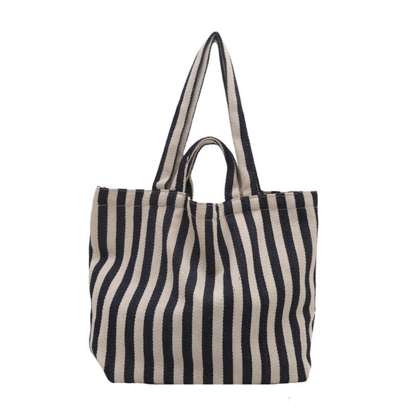 Женская холщовая сумка большого размера, Синий