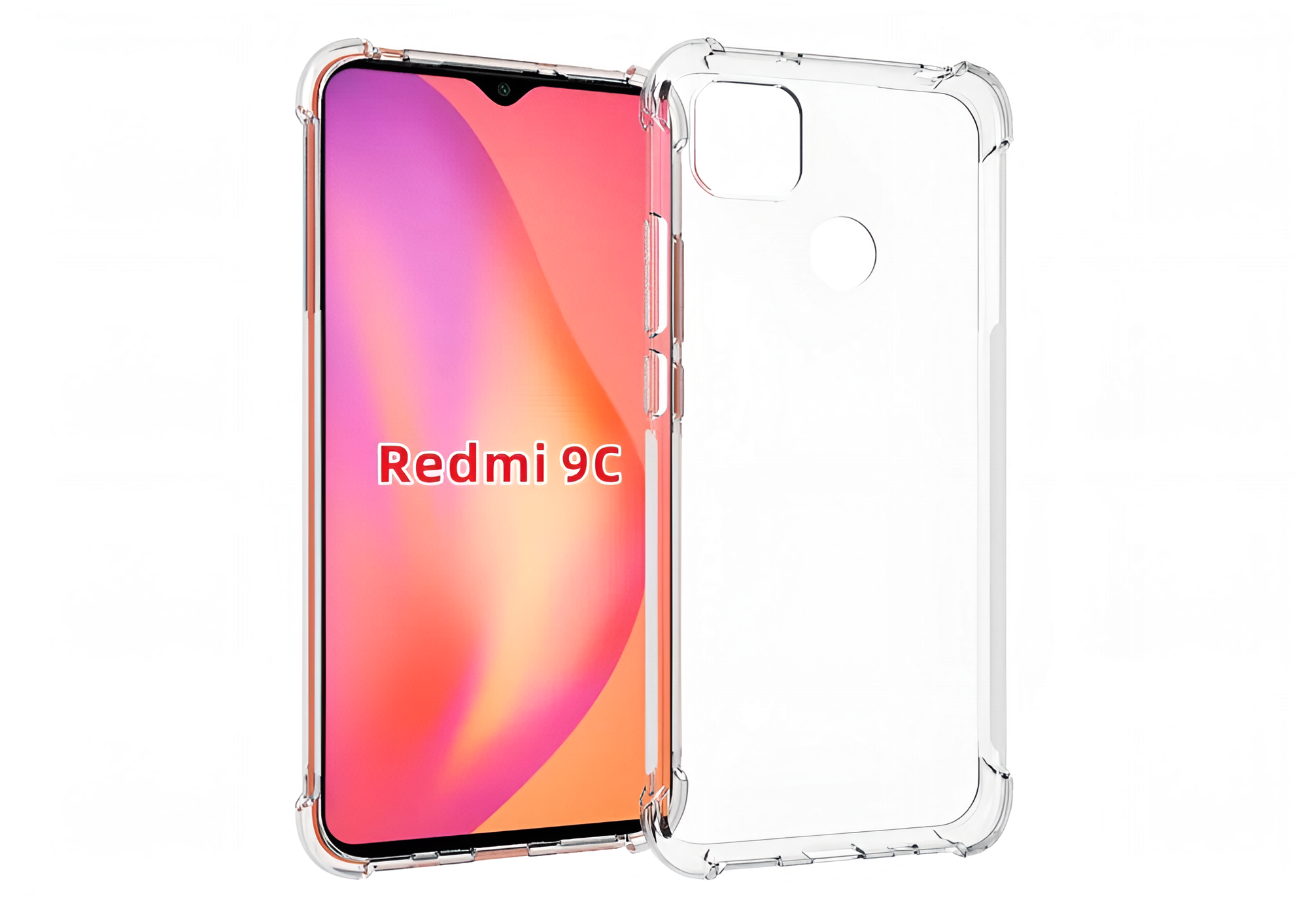 Чехол панель-накладка MyPads для Xiaomi Redmi 9C ультра-тонкая полимерная из мягкого качественного силикона прозрачная
