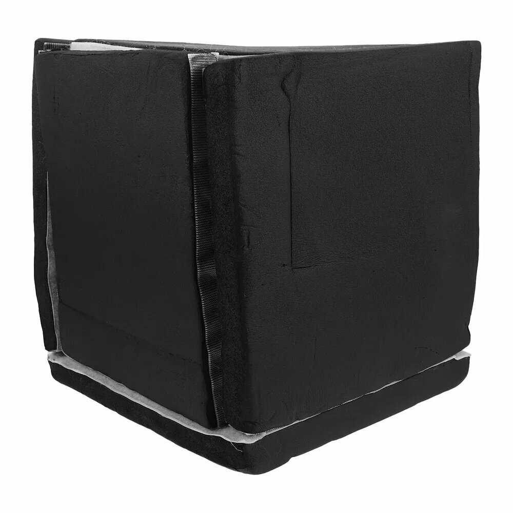 Черный поролоновый звукоизоляционный короб для повышения давления воды, шумоизоляционный кожух для насосов