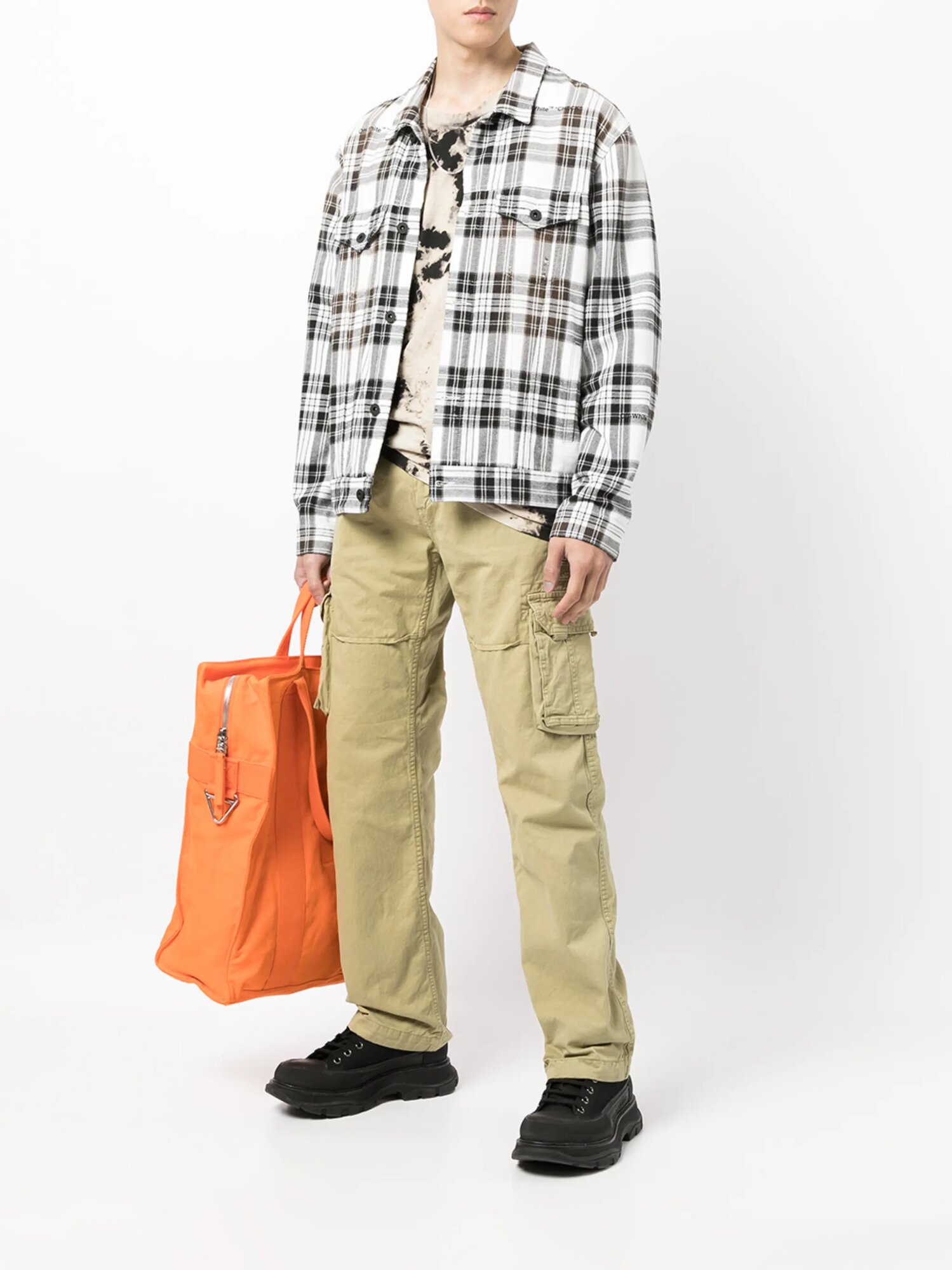 Брюки классические ALPHA INDUSTRIES, размер 31, коричневый — фото 1