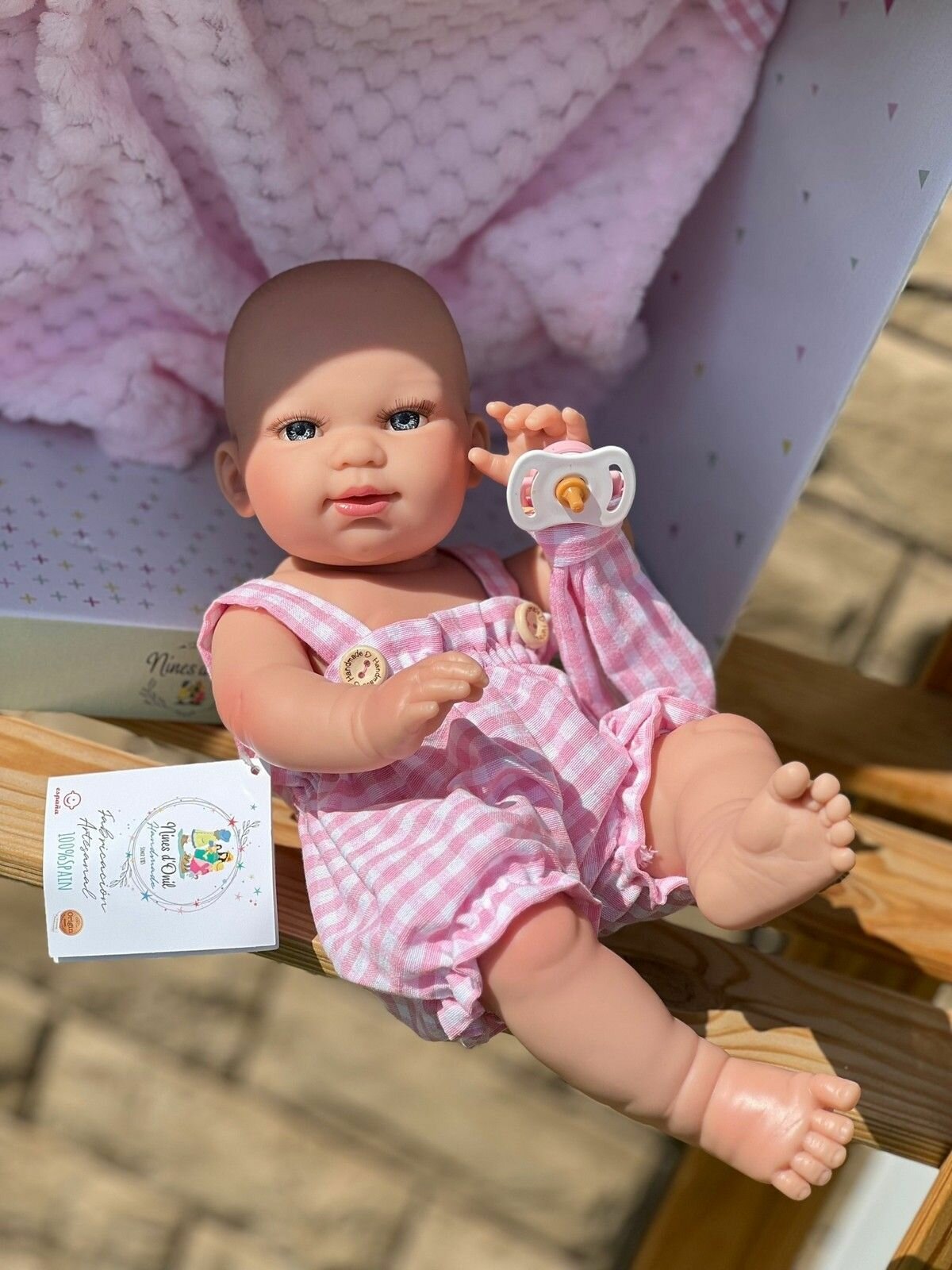 Кукла для девочки виниловая 37 см Ресьен Насидо (1402)