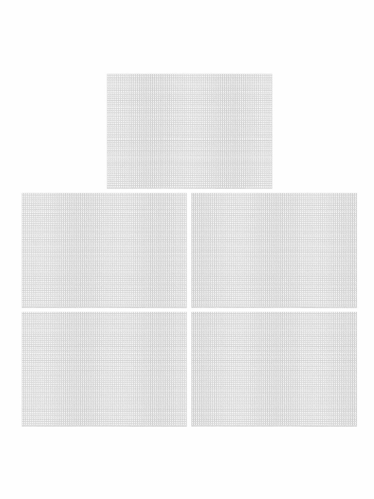 5шт Цветочные горшки с отверстиями Сетчатые накладки Горшки для Бонсай Нижние сетки Мат Сетчатый дренаж