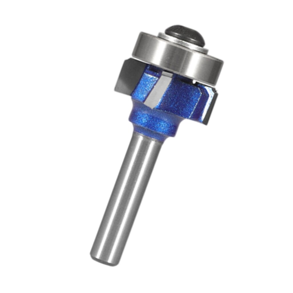 Концевая фреза для скругления углов с четырьмя канавками и хвостовиком 8 мм Подходит для высокоэффективной резки древесины и композитных материалов