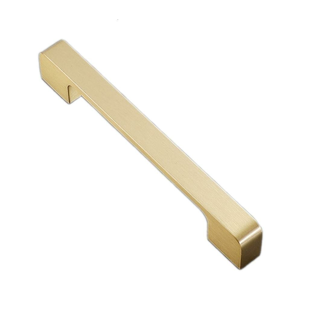 Латунная ручка для мебели, 128mm