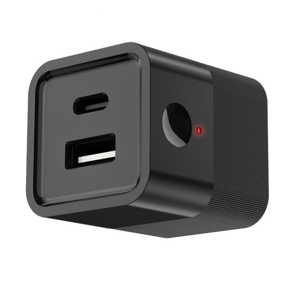 Умный USB-адаптер 5 В, 2,5 А с таймером, Черный - Порт C