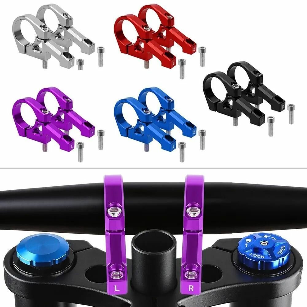 Вынос с прямым креплением для двухкоронной вилки для горного велосипеда DH 31,8 мм