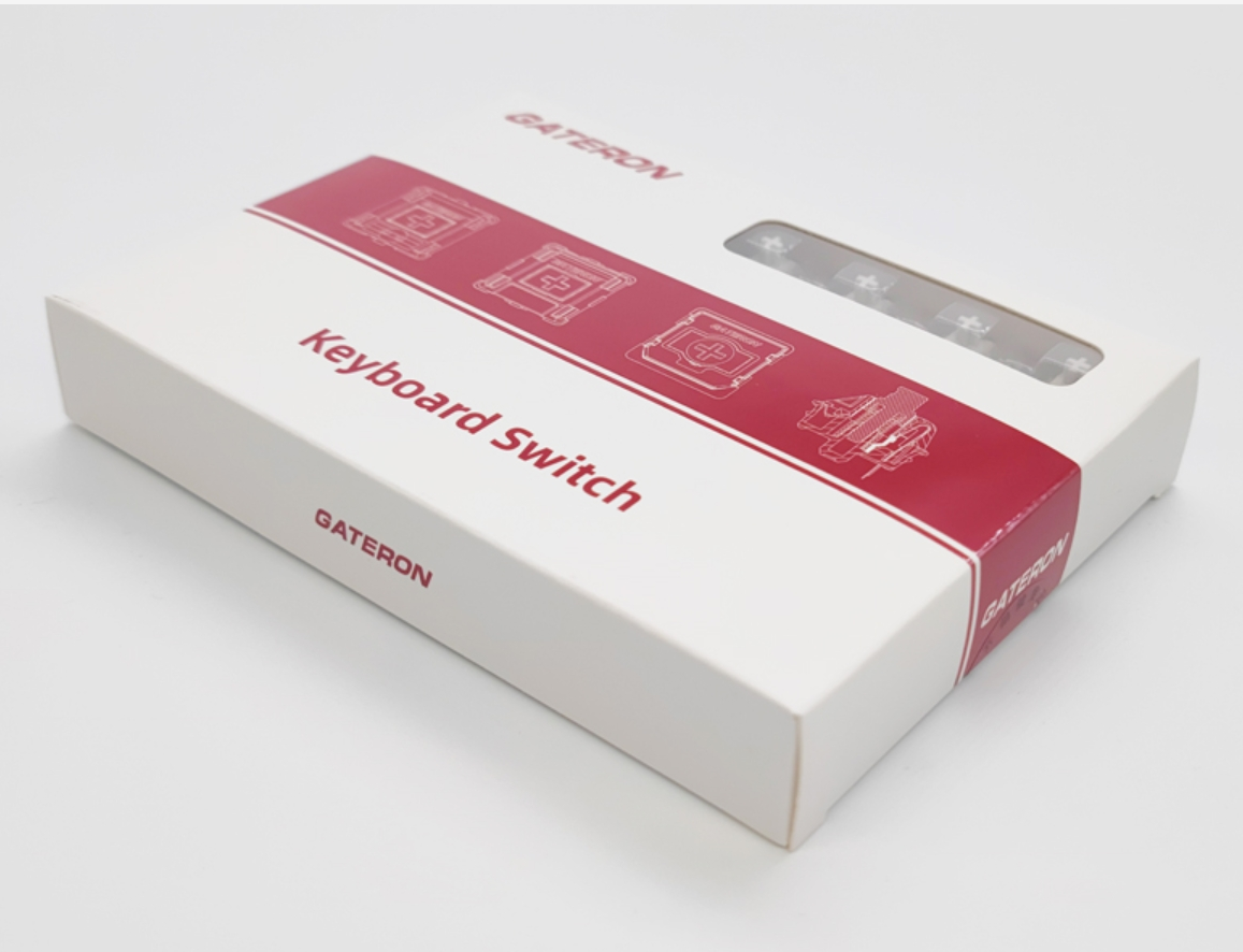 Механические переключатели Gateron G Yellow Pro, G Red, Tea, Silver, White Pro, линейные, заводская смазка