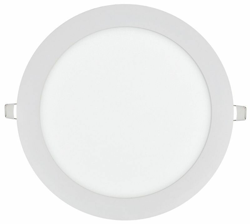 Светильник светодиодный ДВО 1608 18Вт 6500К IP20 даунлайт встраив. круг бел. IEK LDVO0-1608-1-18-6500-K01