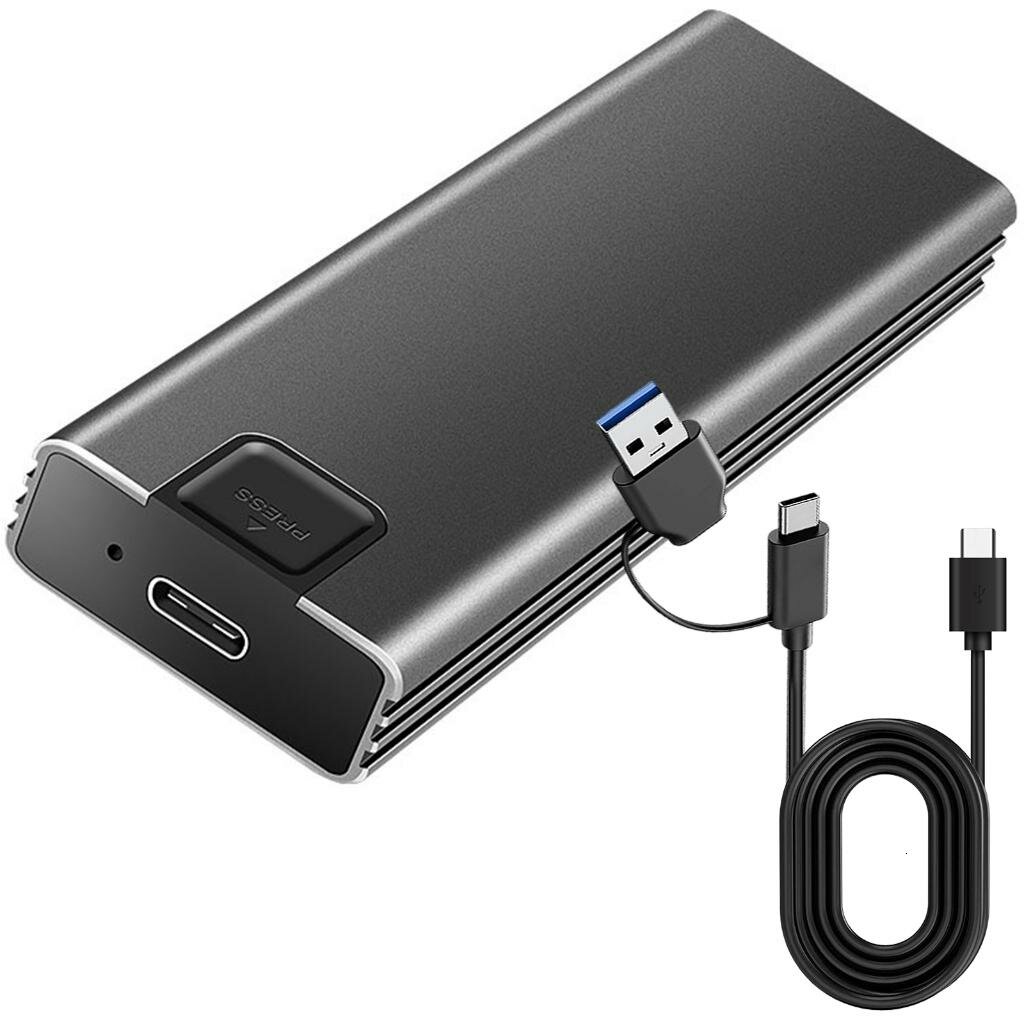 Корпус для M.2 NVMe SSD с USB 3.1, NGFF и NVME