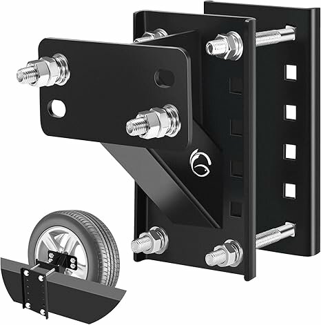 Запасное колесо крепление для прицепа, держатель кронштейн, тяжелая нагрузка до 150 фунтов