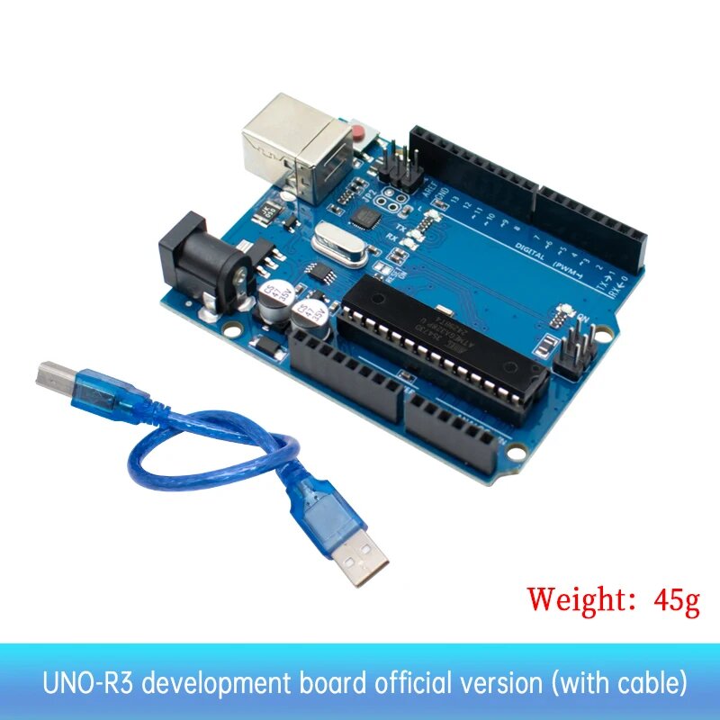 Arduino UNO R3 development board (with cable)