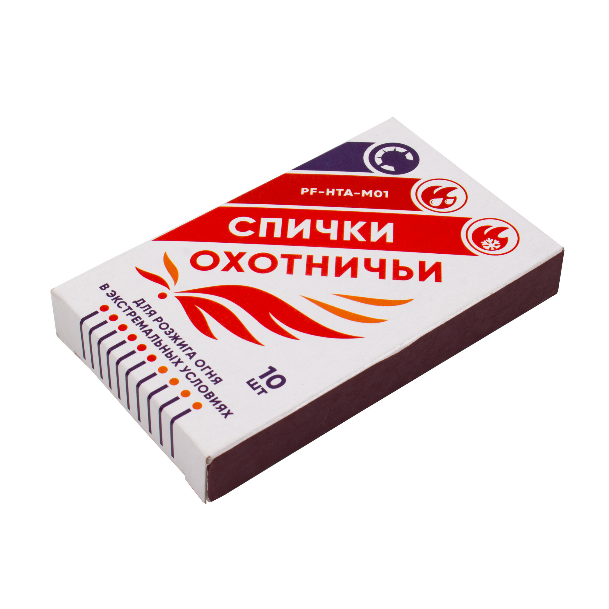 Спички охотничьи длительного горения "Экстрим" 10шт. Следопыт