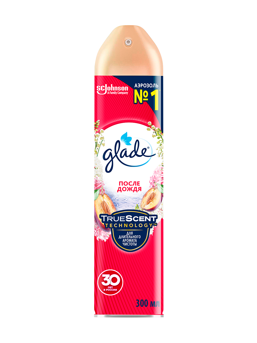 Glade Освежитель воздуха аэрозоль После дождя, 300 мл