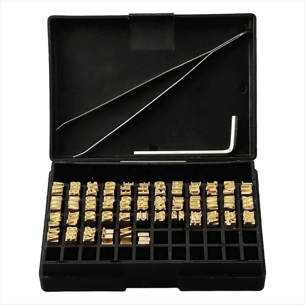 120 шт. медных букв горячего тиснения, шрифтовые символы для печати на термоленте для ручного электрического кодировочного станка