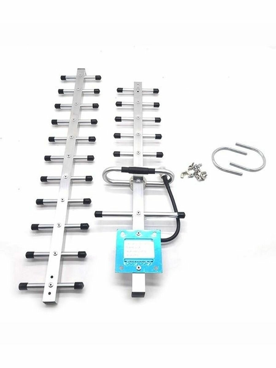 Антенна 20DBi 2G/3G/4G LTE 800-2700 МГц N Женская внешняя наружная антенна совместим с повторителя усилителя мобильного сигнала