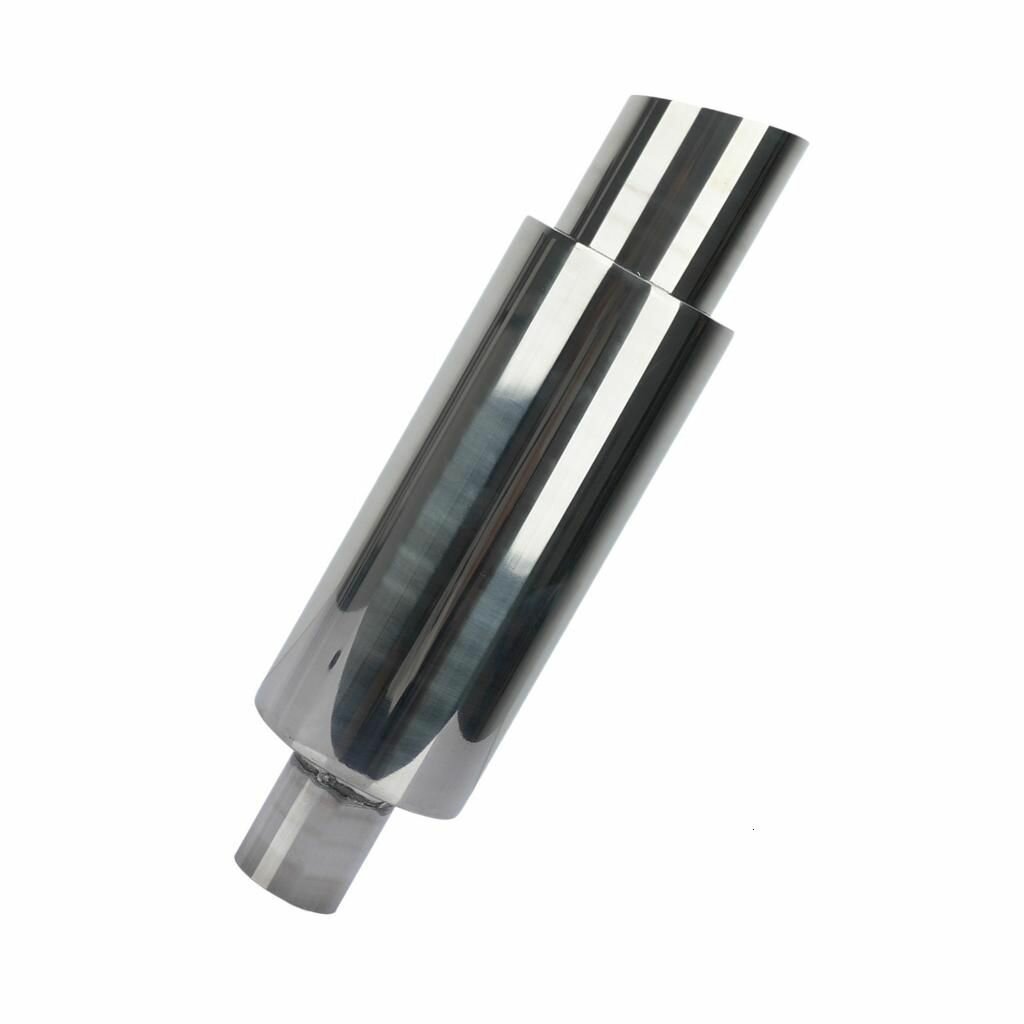 Глушитель автомобильный из нержавеющей стали, Серебро