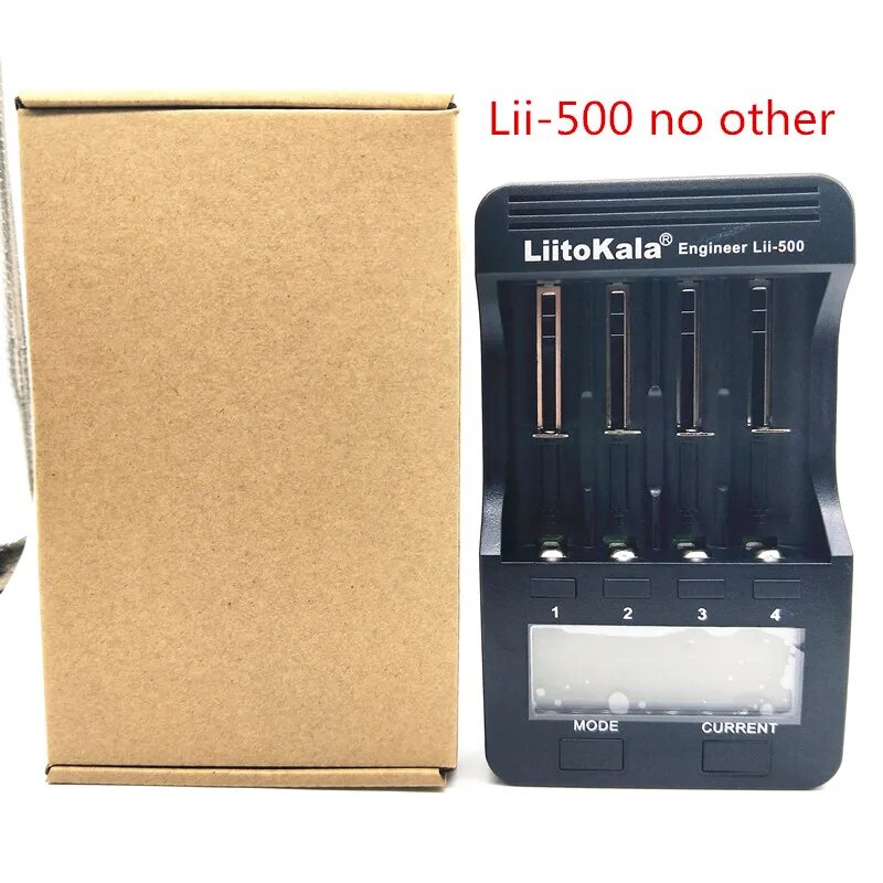 Liitokala lii-600 lii-500 lii-500S Зарядное устройство для аккумуляторов lii-500 no other