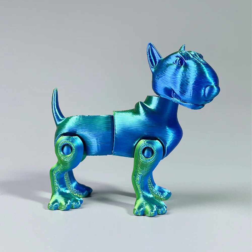 3D фигурка бультерьера A