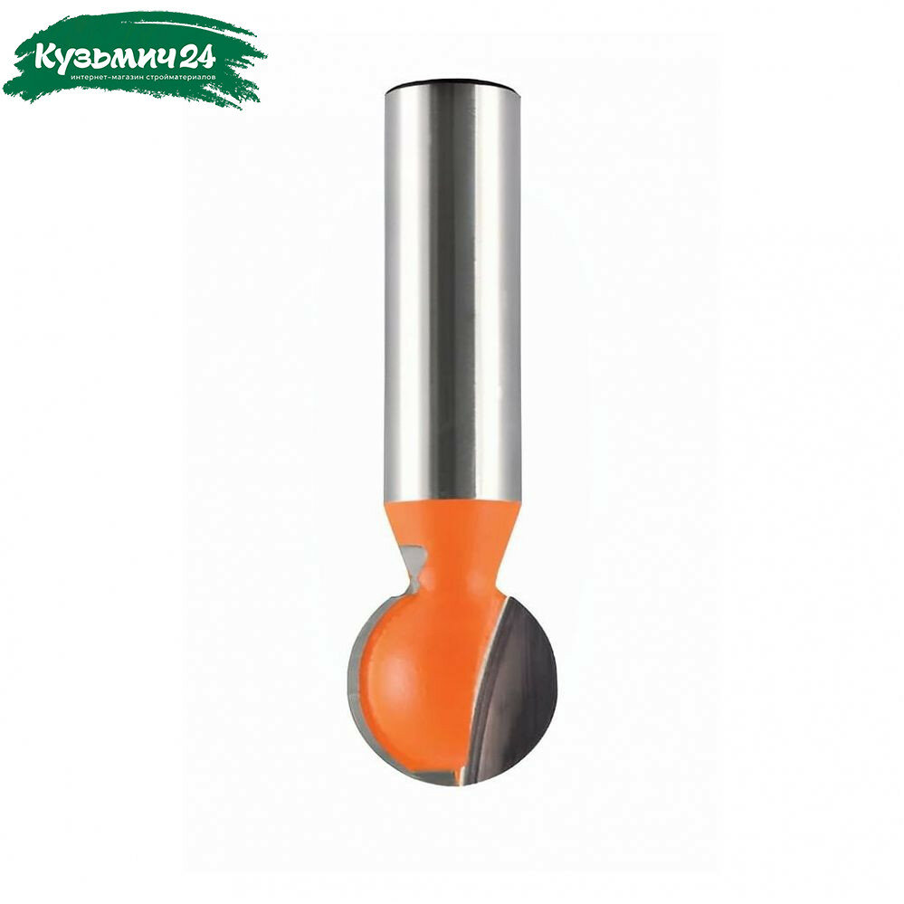 Фреза концевая CMT S8 мм, R7.92 мм, D15.8 мм, l-14 мм, L60.3 мм, профильная с шаровой режущей частью 968.158.11