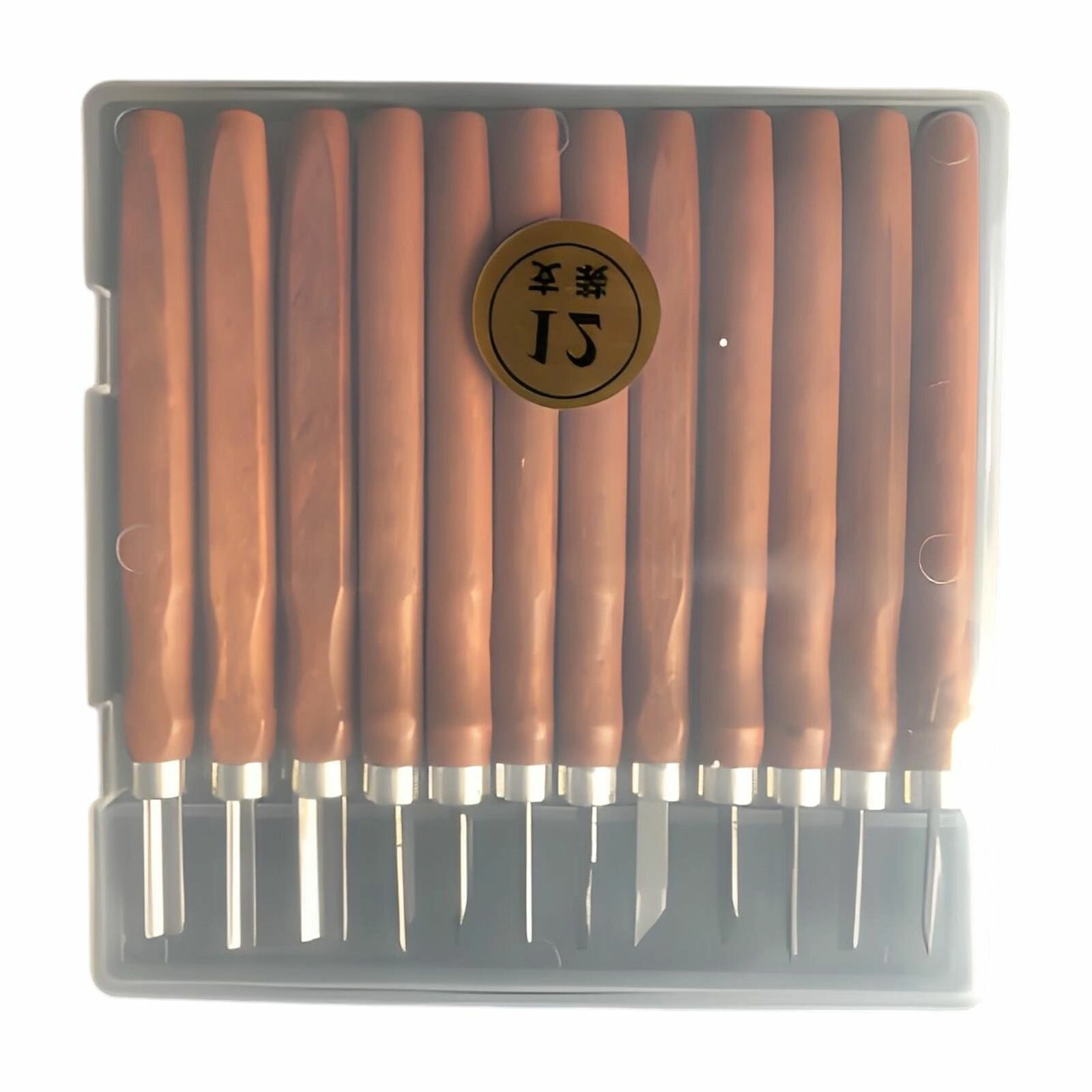 12 предметов Набор резцов по дереву с эргономичными ручками для творчества