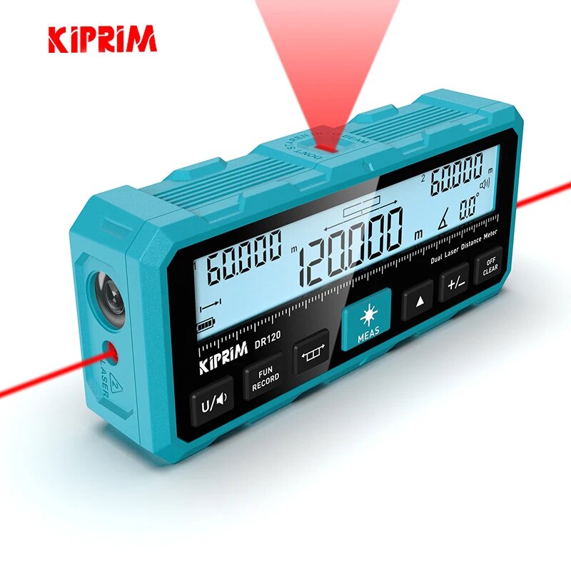 Лазерный дальномер Kiprim 120 м
