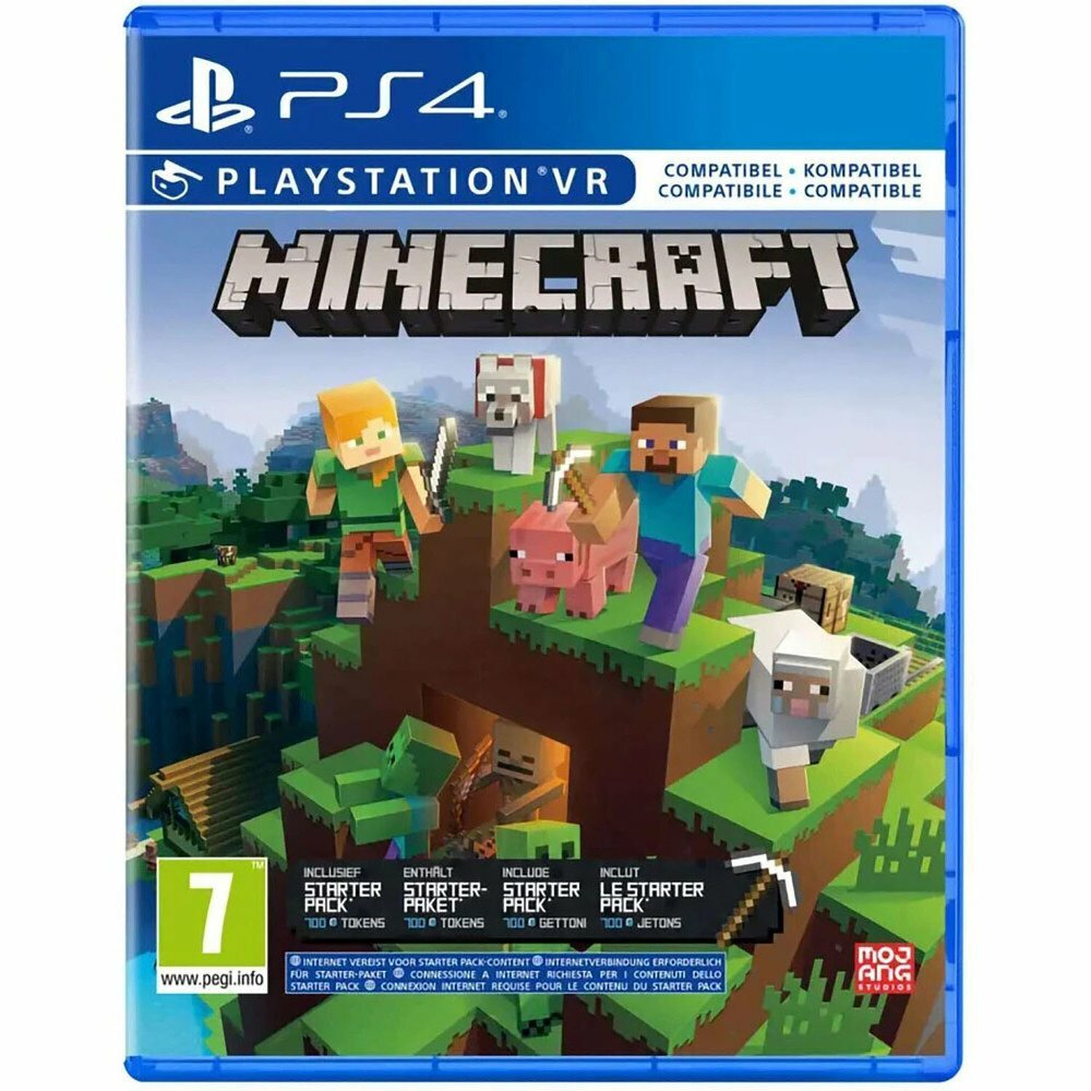 Игра для приставки Minecraft PS4, русские субтитры