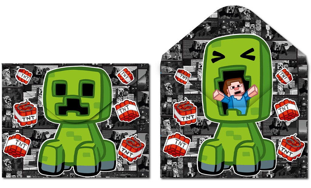 Папка-конверт Centrum с кнопкой, формат А4, 180 мкм, "My game Утка" 76801