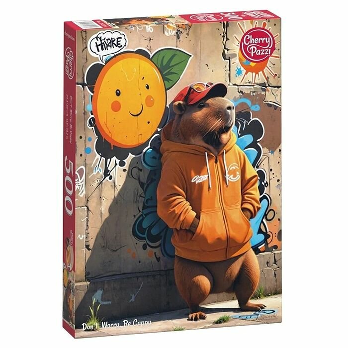 Пазлы Step Puzzle 500 элементов, "Не волнуйся, будь в кепке"