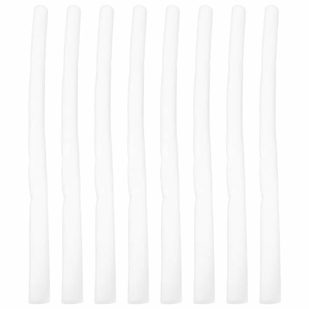 Белые стальные трубы с обивкой из губки для игровой площадки, комплект из 8 штук