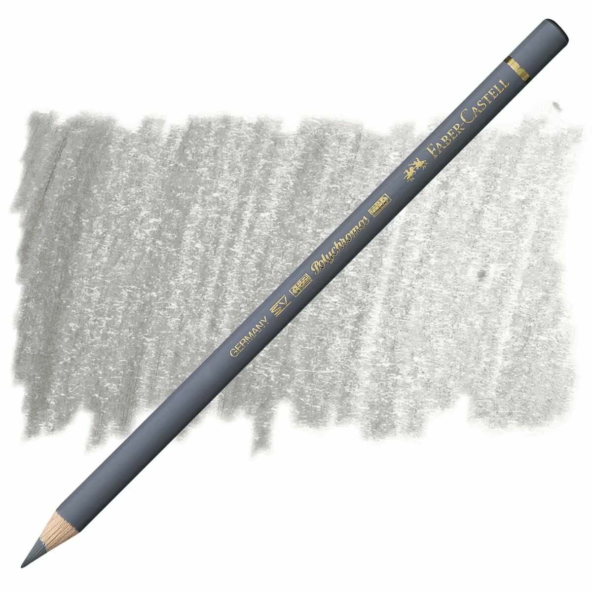 Карандаш цветной Faber-Castell "Polychromos", 1 шт, цвет №233 холодный серый IV