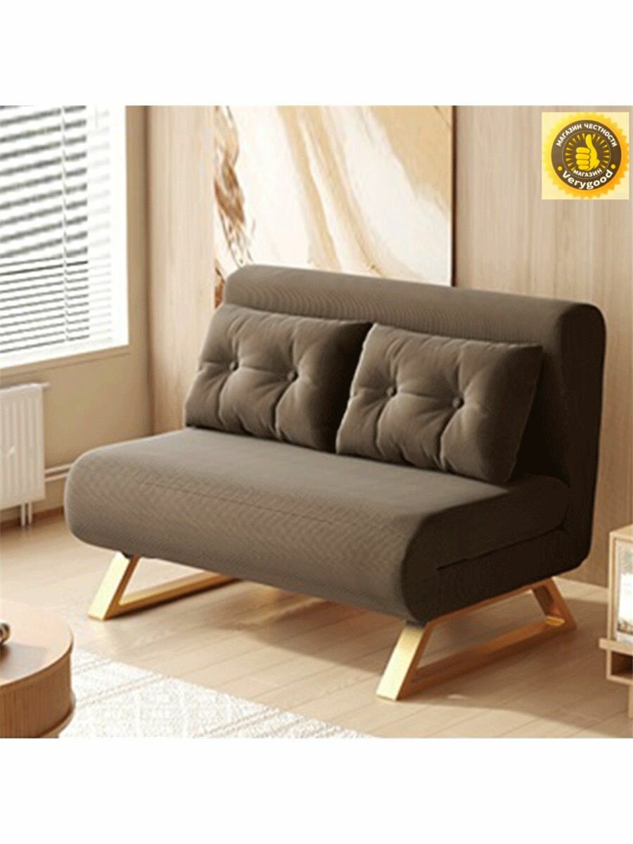 Модульная кушетка-диван из вельвета, складной выдвижной диван-кровать, 115 62 40 см, для балкона
