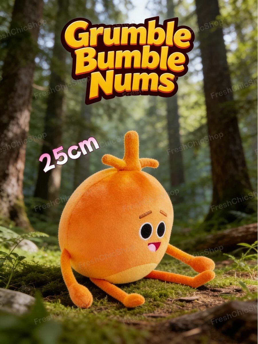 Grumble Bumble Nums Plush Мягкие игрушки для дошкольного образования