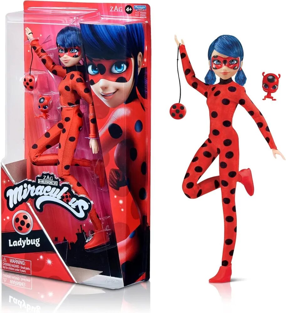 Кукла "Леди Баг и Супер-кот", Леди Баг с аксессуарами 27 см, Miraculous, 50001