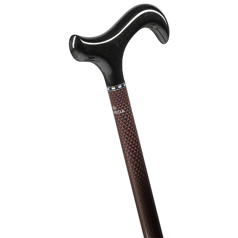 Трость карбоновая 22-42, Бренд Limeda, Рукоятка Дерби