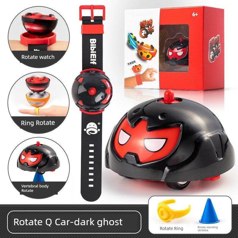 Детские часы-гироскоп для мальчиков, волшебная игрушка-спиннер на палец, популярная развивающая машинка для