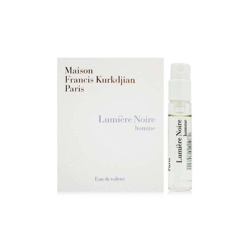Туал. вода Maison Francis Kurkdjian Lumiere Noire Pour Homme миниатюра 2 мл / Пробник Люмьер Нуар Пур Хом / Чёрный свет