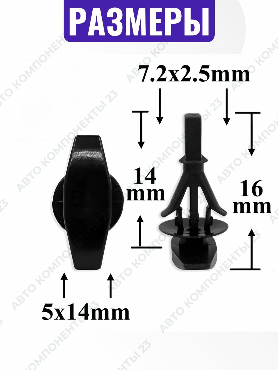 Автокрепеж для Ford