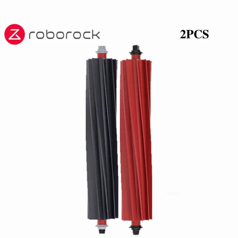 Ролик для Roborock Qrevo Master/Slim, 2шт, красный