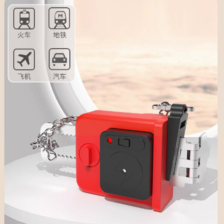 Блокиратор двери для женщин, противоугонное устройство для отелей, противоугонный дверной замок для путешествий, сигнализация для блокировки двери дома.