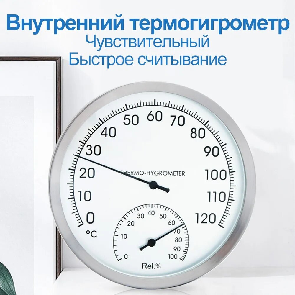 Банная станция с термометром и гигрометром TH 608