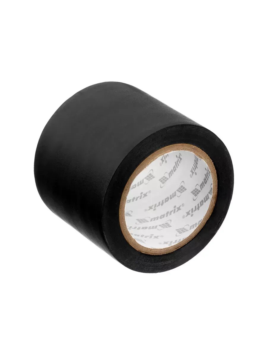 Изолента черная 50 мм х 10 м ПВХ, до 5000 В
