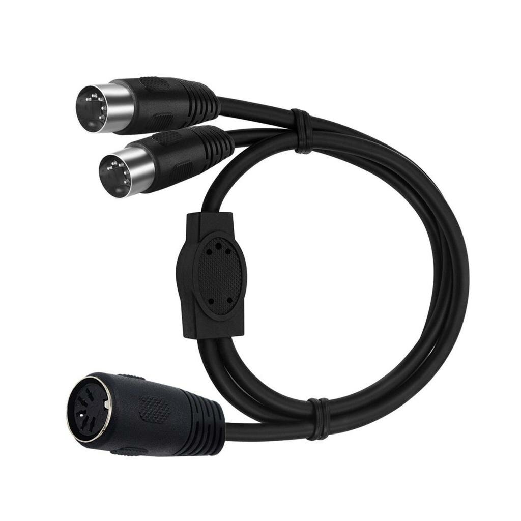 Кабель-удлинитель 5Pin DIN, штекер на два гнезда, от 1 женщины до 2 мужчин