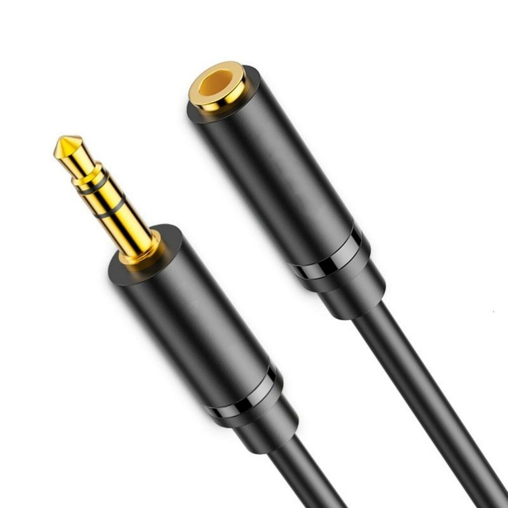 Аудиокабель 3,5 мм «мама-папа», 1.5m