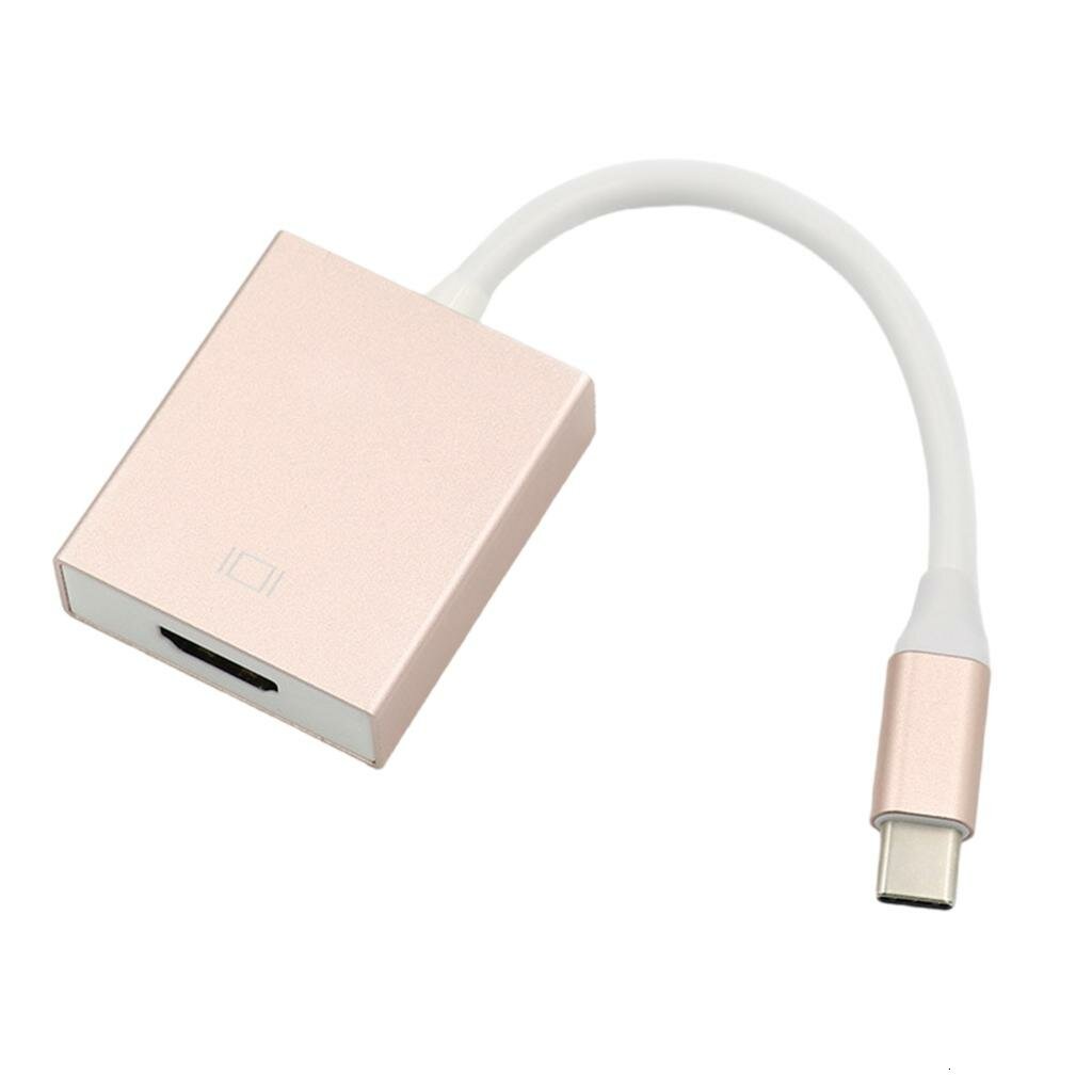 Конвертер USB-C в HDMI 4K, Золото