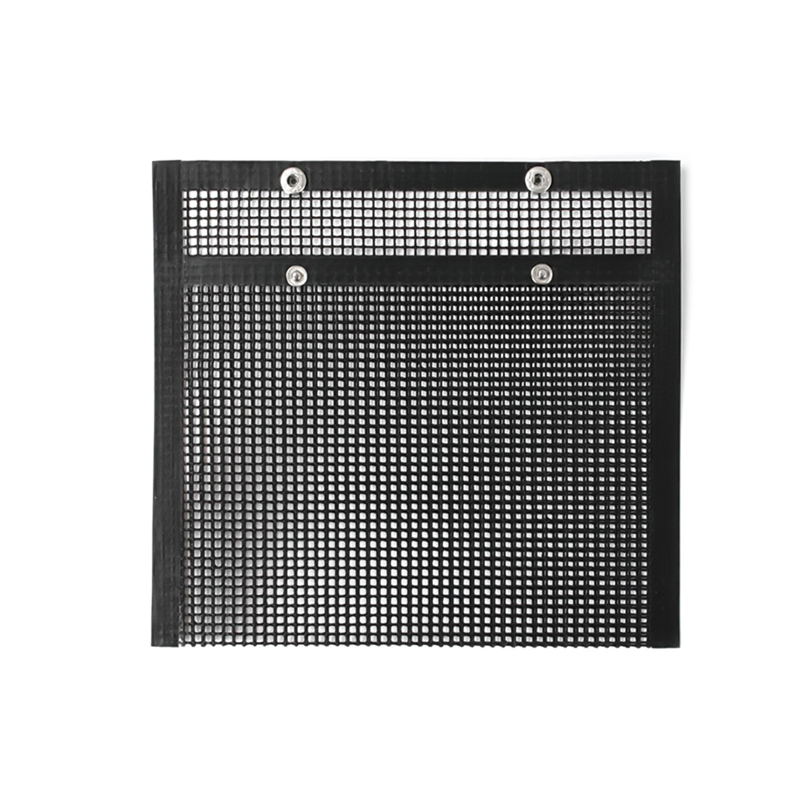 Антипригарный Мешок Для Гриля: 27x22 Cm Вместительный Для Семьи С Застежками-Кнопками - Переворачивание И Приправа Всего Содержимого Сетчатый Мешок Для Гриля For Крылышки, Картофель, Овощи И Морепродукты