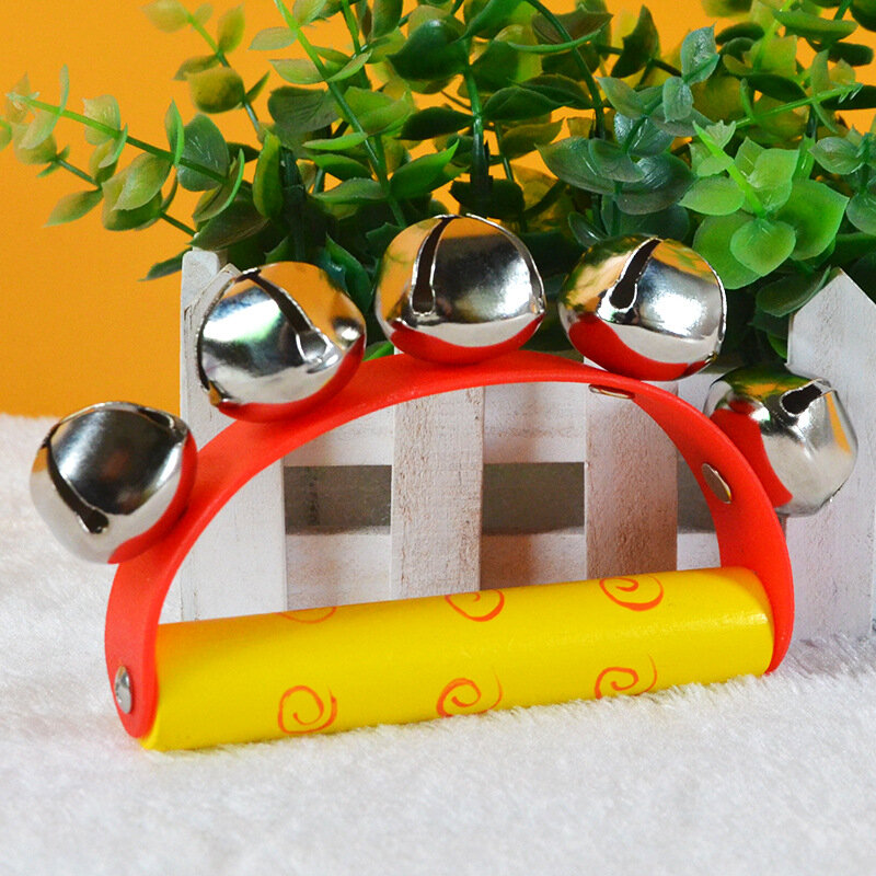 Детский бубен для детского сада, ручной развлекательный бубен, колокольчик для учителя, детский бубен для раннего развития