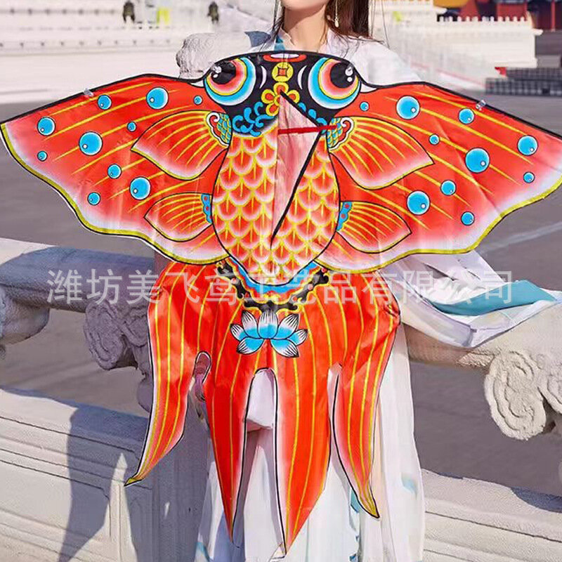 2025 Вэйфан Традиционный бумажный змей DIY Набор материалов для ручной работы Древний стиль Реквизит для фотографии Бумажный змей Подвеска для ветра