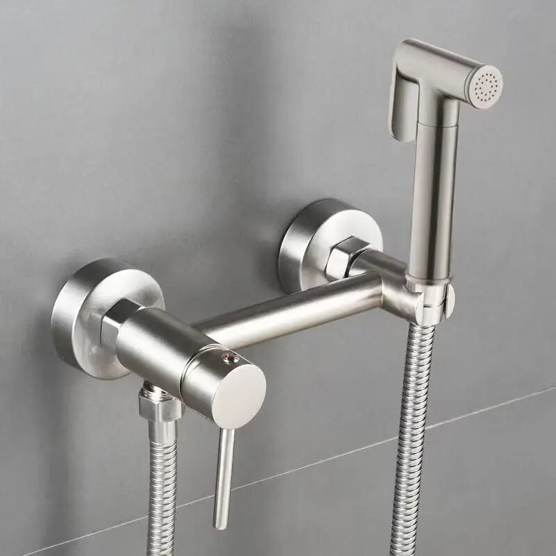 Смеситель для биде ZHUOYU, Brushed Nickel